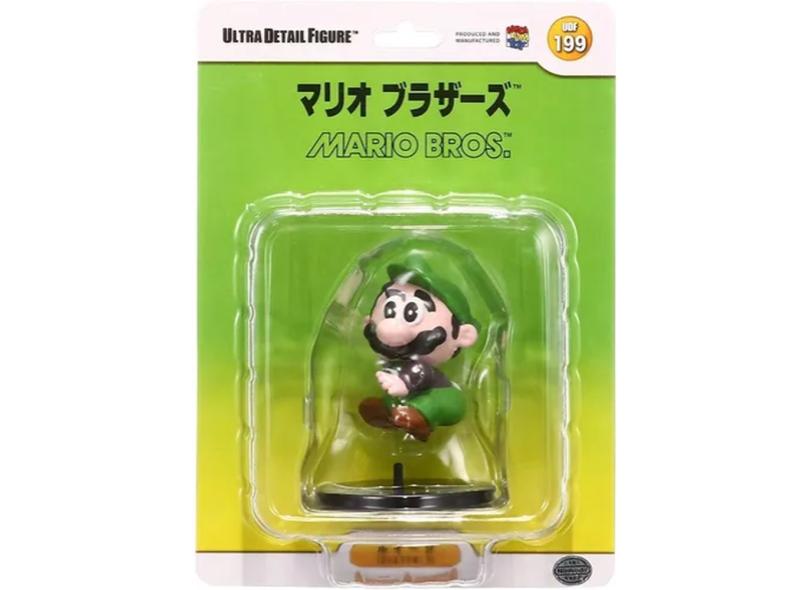 Luigi Super Mario Bros Miniatura Ultra Detail Figure com o Melhor Preço ...