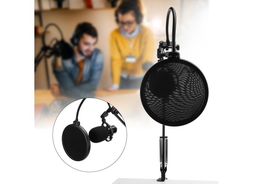 Microfone profissional, microfone de gravação condensador de estúdio de ...