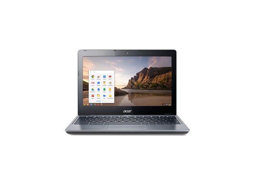 Notebook Acer Intel Celeron 2955U 2GB de RAM SSD 16 GB LED 11,6" Chrome OS C720 com o Melhor ...