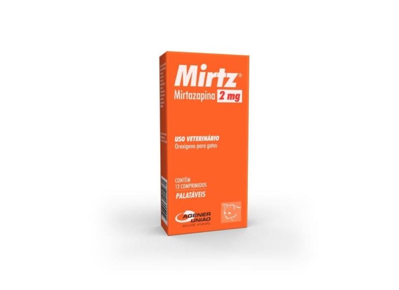 Mirtz 2 mg - caixa com 12 comprimidos com o Melhor Preço é no Zoom