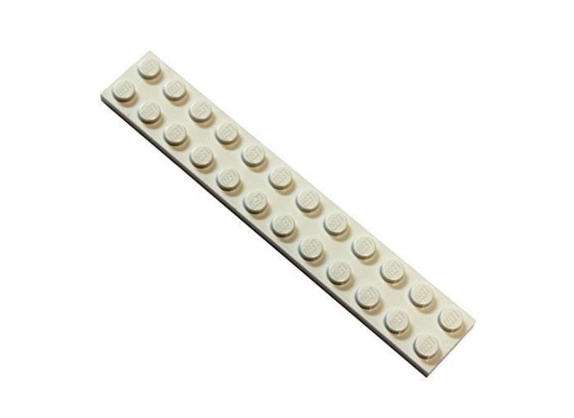 LEGO Peças: 2x12 Placa Branca x10 em Promoção é no Buscapé