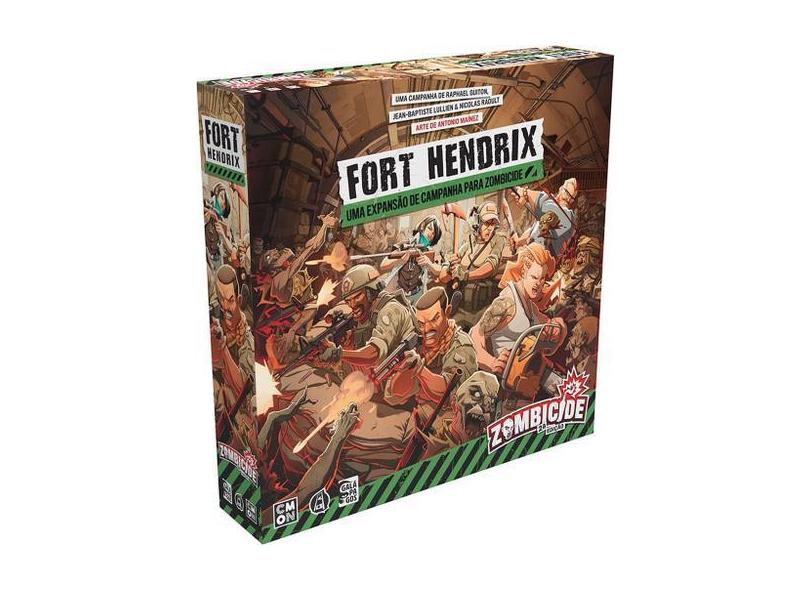 Zombicide (2ª Edição) Fort Hendrix (Expansão) Galápagos com o Melhor ...
