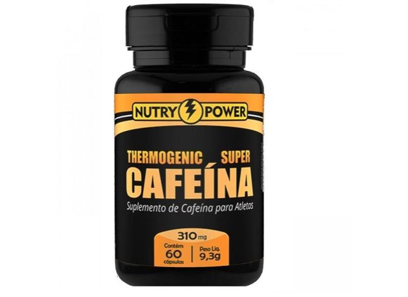 Thermogenic Super Cafeína 60 Cápsulas de 310mg - Nutry Power com o ...