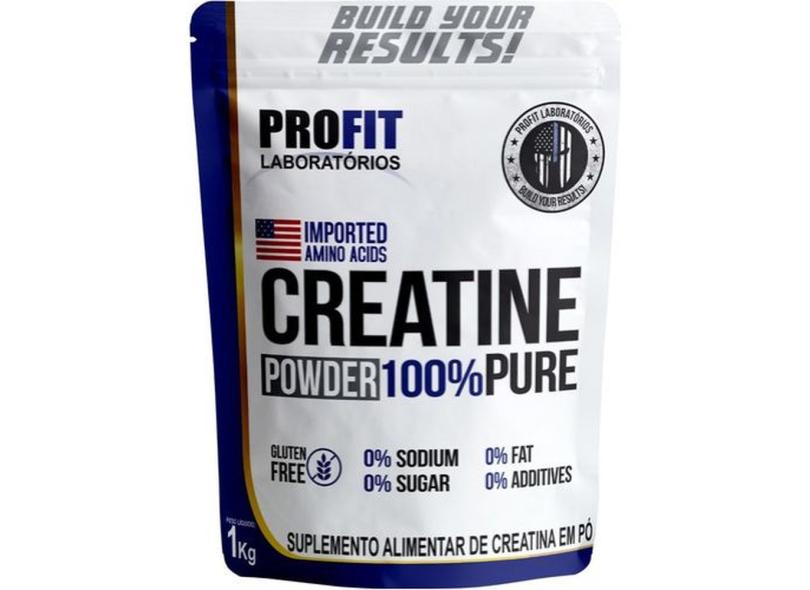 Creatina Powder Mono-hidratada Pura 1kg - Profit Labs com o Melhor ...