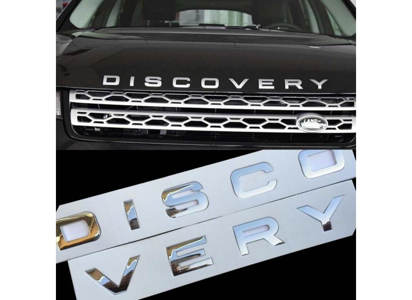 Letras Emblema Land Rover Discovery Sport Diversas Cores Tampa de Mala ...