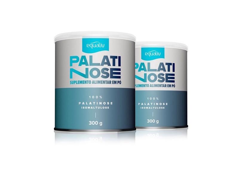 Palatinose Equaliv, 100% Palatinose Isomaltulose, 300g Kit 2 com o ...