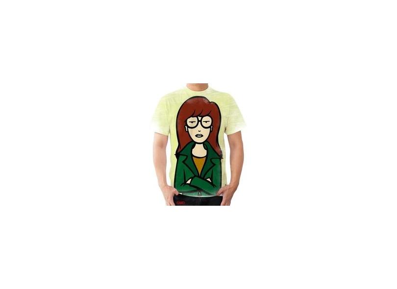 Camisa Camiseta Daria Animação Nerd Cdf Mulher Inteligente em Promoção ...
