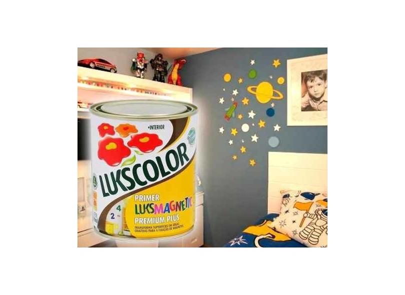 Tinta Magnética Imã Decoração De Paredes Lukscolor 900ml em Promoção é ...