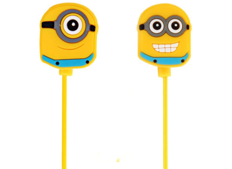 Fone de Ouvido Ukimix Minions com o Melhor Preço é no Zoom