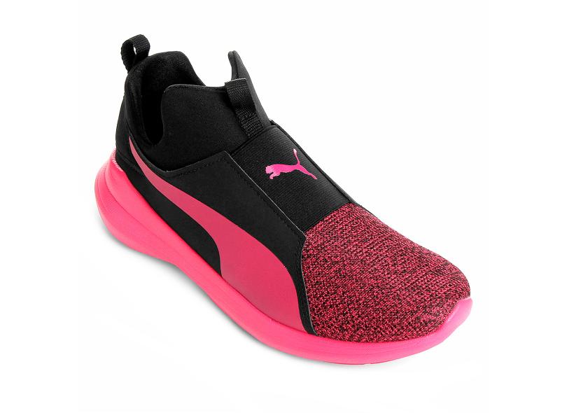 Tênis Puma Feminino Academia Rebel Mid Knit com o Melhor Preço é no Zoom