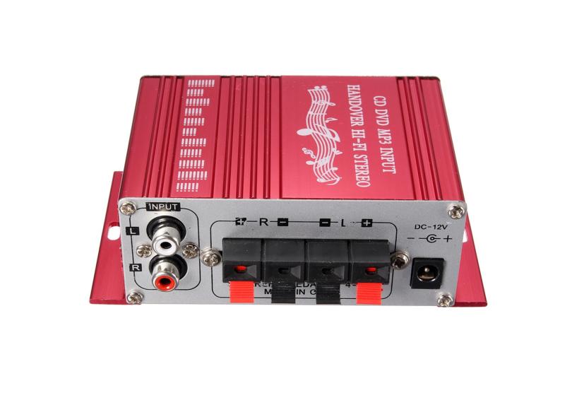Mini amplificador para carro Amplificador surround estéreo de 2 canais ...