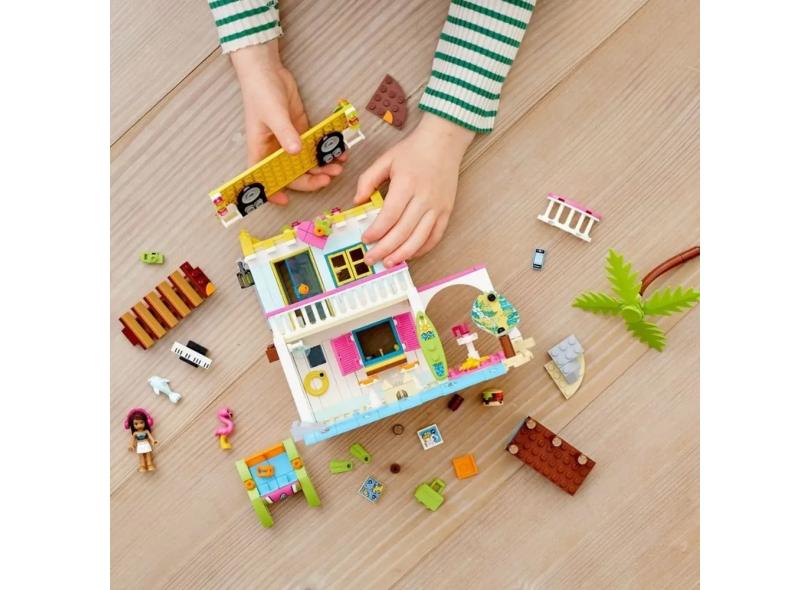 Lego Friends Casa De Praia 444 Peças - LEGO 41428 com o Melhor Preço é ...