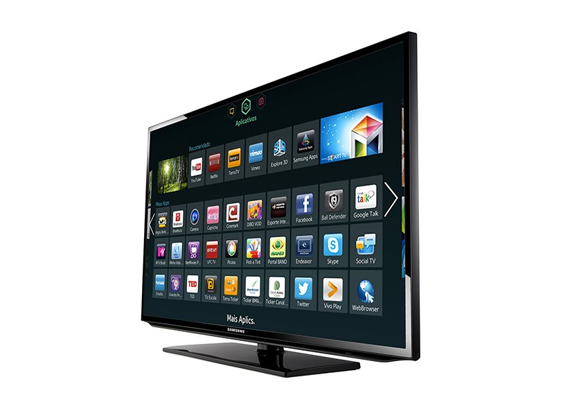 TV LED 50" Smart TV Samsung Série 5 Full HD 2 HDMI UN50FH5303 com o ...
