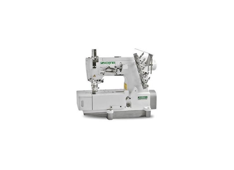 Maquina de costura Galoneira Industrial Zoje Base Plana fechada c/Direct Drive 6.4mm com o ...