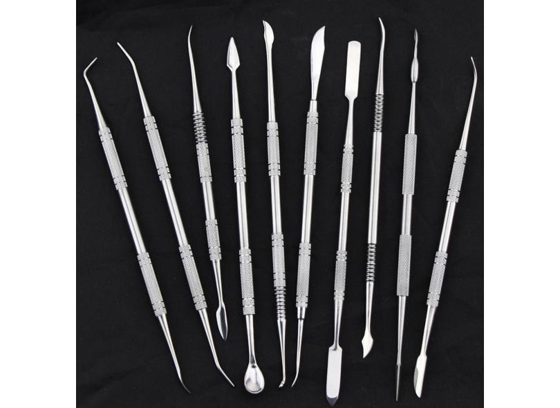 10x Ferramentas De Escultura Em Modelagem De Arte Diy Argila Cerâmica ...