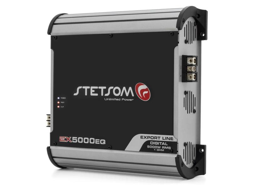 Módulo Amplificador Digital Stetsom Ex5000eq - 1 Canal - 5500 Watts Rms ...