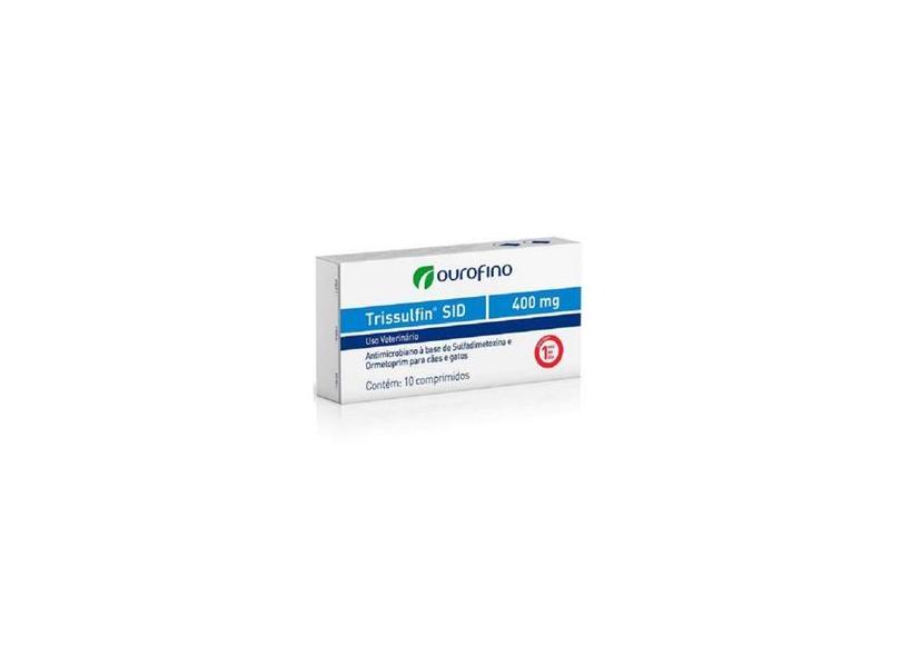 Trissulfin Sid 400mg - 10 Comprimidos com o Melhor Preço é no Zoom
