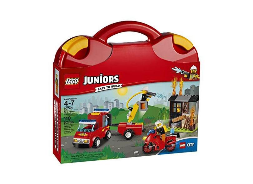 Lego Juniors Fire Patrol Mala 10740 Brinquedo Para 4-7-Year-O com o ...