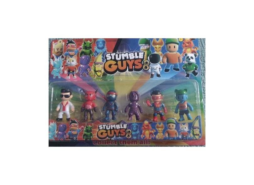 Kit 6 Bonecos Jogo Stumble Guys Pvc Colecionável Resistente - CV - loj ...
