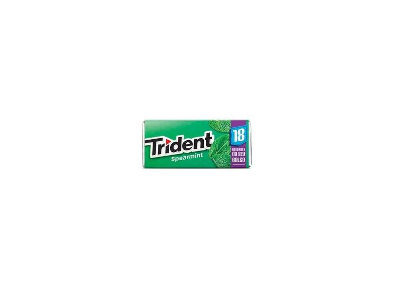 Chiclete Trident Spearmint com o Melhor Preço é no Zoom
