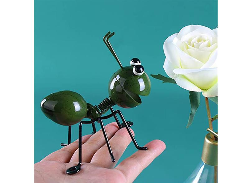 Estatueta de formiga de metal decoração de parede arte decoração ...