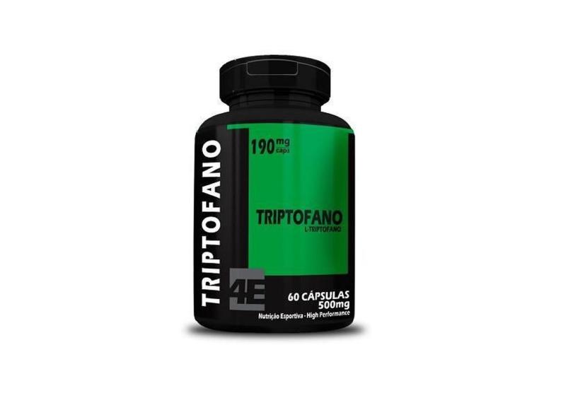 Triptofano (L-Triptofano) 60 Cápsulas 500Mg 4E com o Melhor Preço é no Zoom