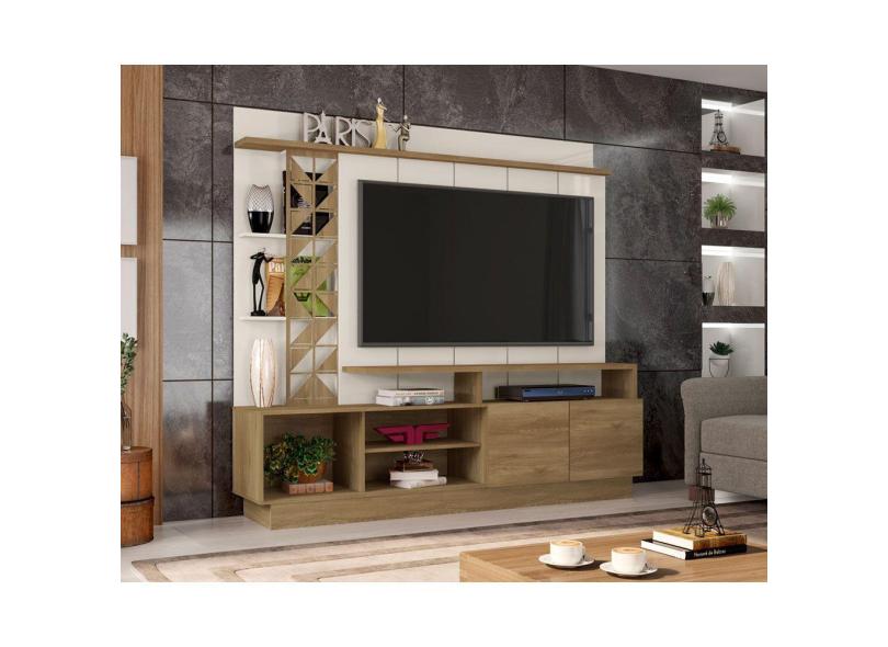 Estante Home Tv 65 Polegadas Vivaz Nature Off White Frade em Promoção é ...