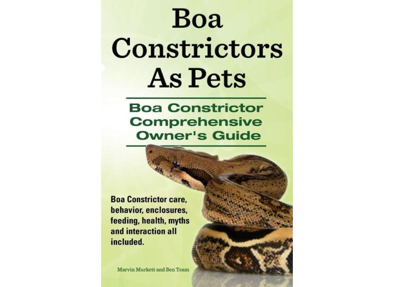 Boa Constrictors as Pets. Boa Constrictor Comprehensive Own em Promoção ...