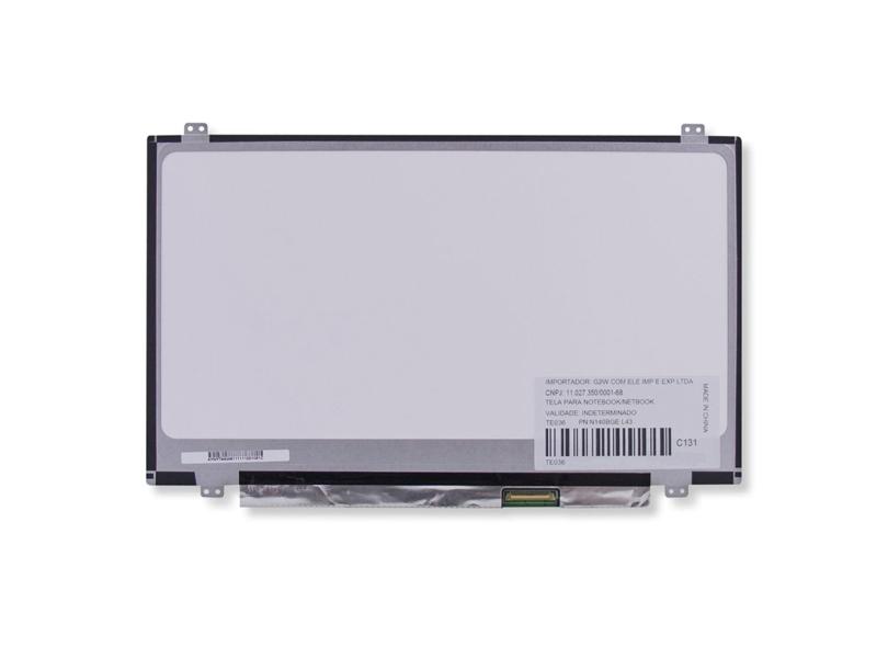 Tela 14" LED Slim Para Notebook Part Number LP140WH2(TL)(P2 ...