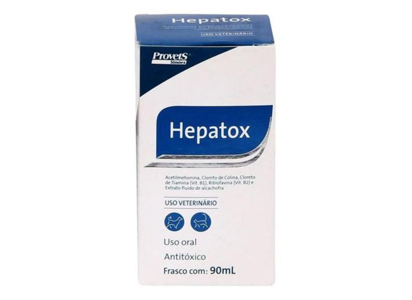 Hepatox Provets Simões 90 Ml com o Melhor Preço é no Zoom