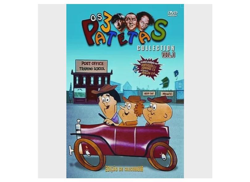 Os 3 patetas desenho vol. 1 ediçao de colecionador dvd com o Melhor ...