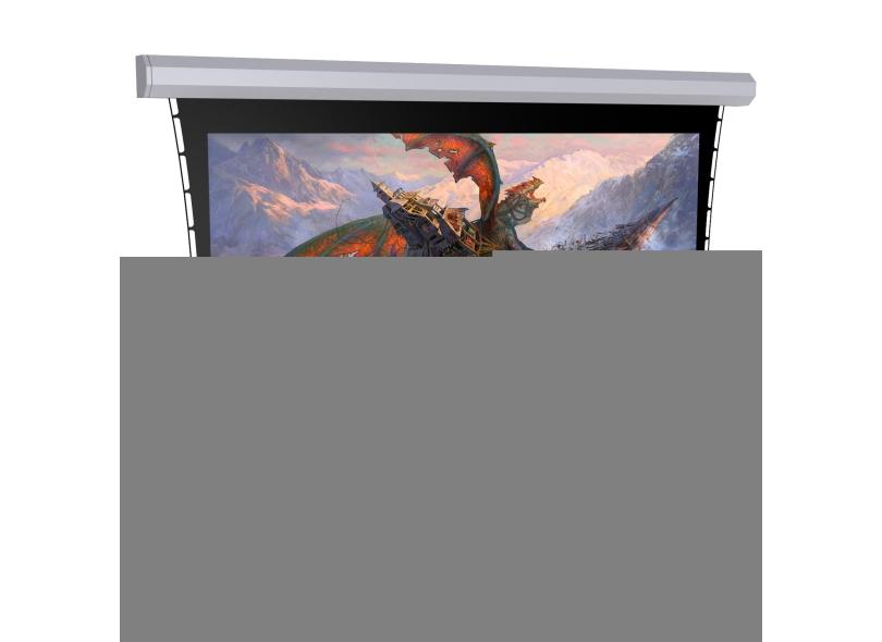 Tela de Projeção Projetelas Retrátil Tensionada 150" Infinity 150RVT ...