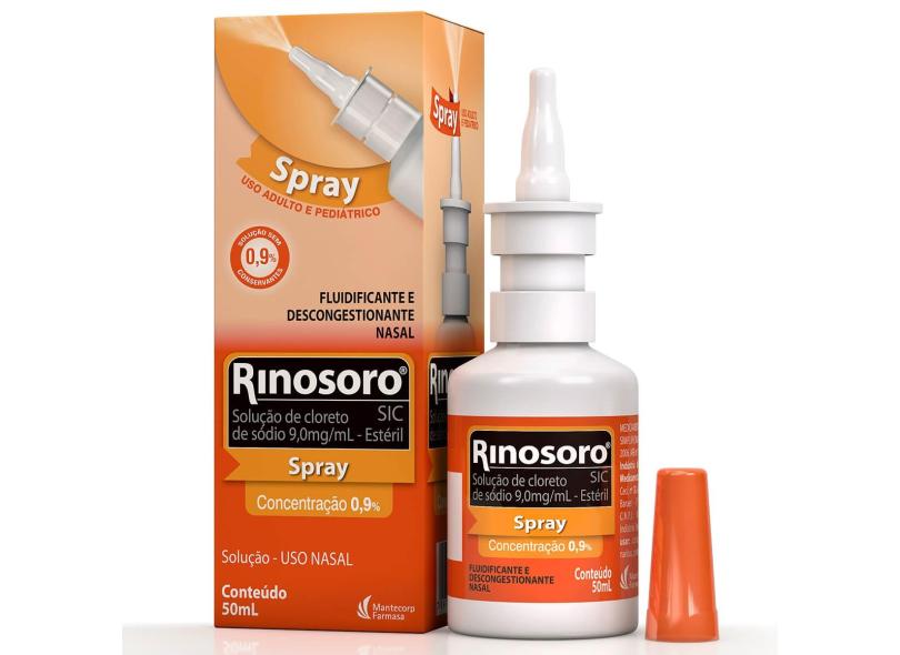 Rinosoro Sic 9mg/ml Descongestionante Nasal em Spray com 50ml 50ml ...