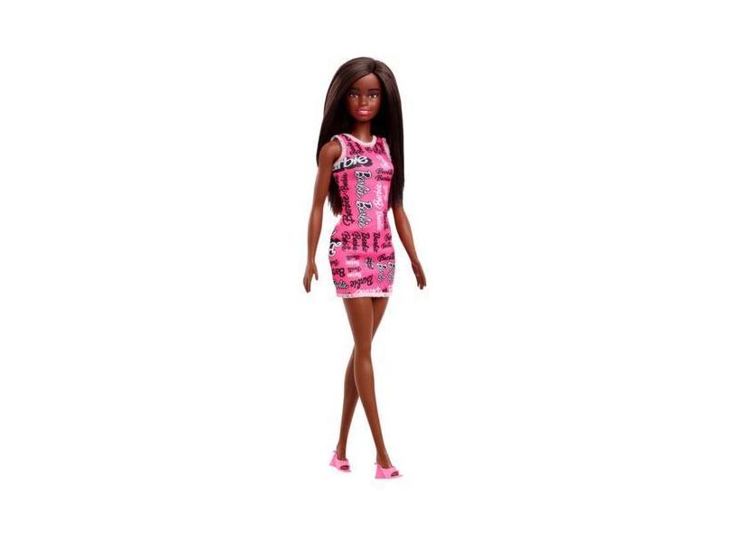 Boneca Barbie Fashion Basica Negra Hrh08 - Mattel com o Melhor Preço é ...