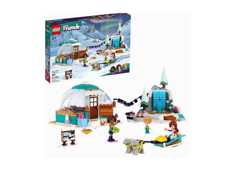 Lego Friends Aventura De Férias No Iglu 491 Peças 41760 em Promoção é ...