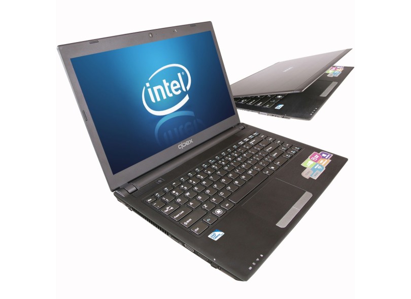 Notebook Qbex Intel Celeron 847 2GB de RAM HD 320 GB LED 14" Linux Max ...