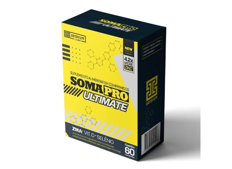 SOMA PRO ULTIMATE IRIDIUM LABS SABOR SEM SABOR 60 Cápsulas em Promoção ...