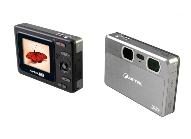 Câmera Digital Aiptek 12 MP Foto 3D 3D/2D iS2 com o Melhor Preço é no Zoom