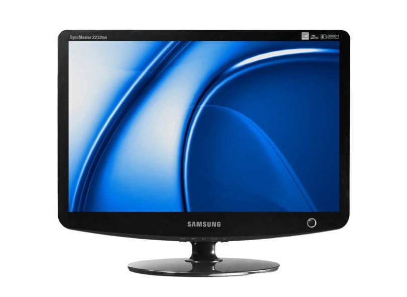 Monitor LCD 22 " Samsung Widescreen 2232BW com o Melhor Preço é no Zoom