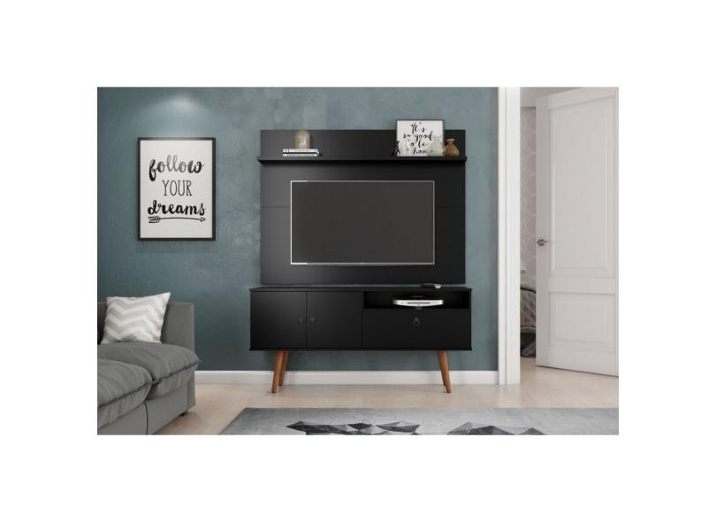 Rack Topázio Com Painel Topázio Acetinado - Patrimar Móveis em Promoção ...