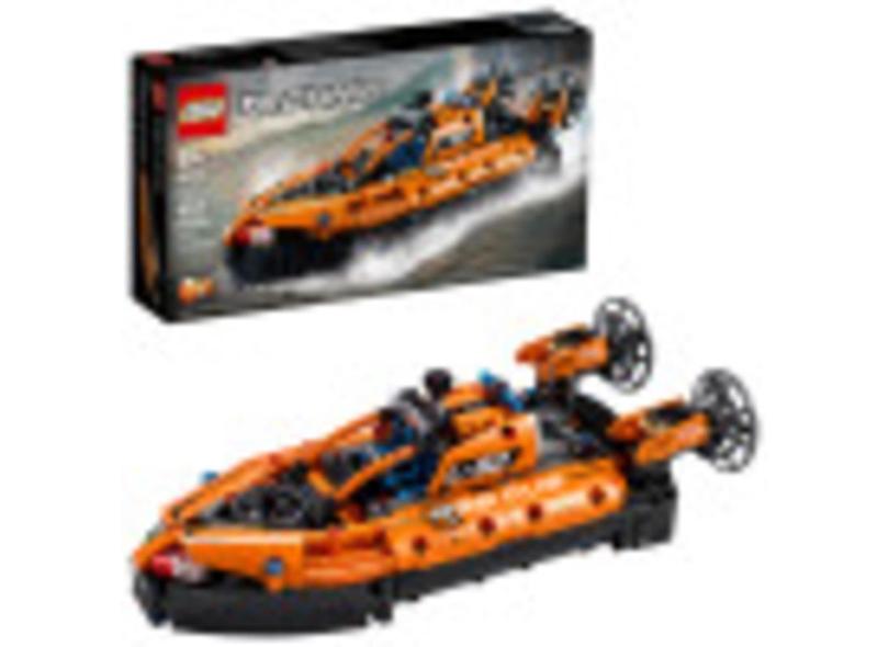 Kit de construção lego Technic Rescue Hovercraft 42120 457 peças com o ...