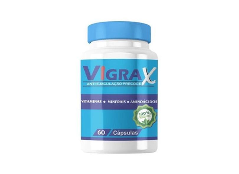 Vigra X Anti-Ejaculação Precoce 60 Caps 100% Natural 500Mg - Vigrax com ...