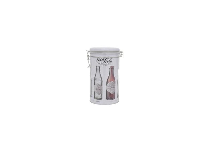Lata Metal Round Clip Lid Coca-cola Bottles Evolution Urban com o ...