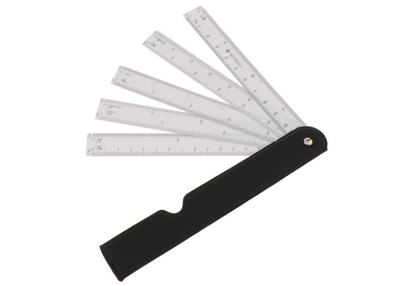 Régua De Escala De Arquitetos Com 5 Lâminas F / Escala De Medida De ...