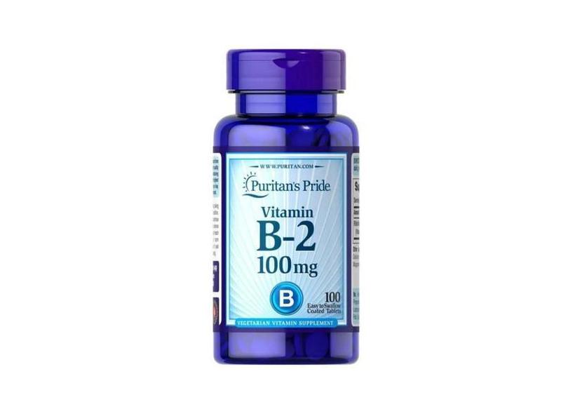 Vitamina B2 100Mg (100 Tabs) - Puritan's Pride com o Melhor Preço é no Zoom