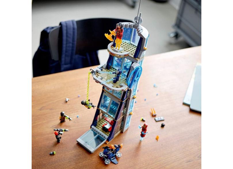 Lego Super Heroes - Combate Na Torre Dos Vingadores 76166 com o Melhor ...