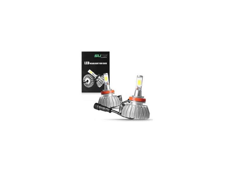 Kit Lampada H3 Super Led 2D 6000K 12V Excelente Iluminação com o Melhor ...
