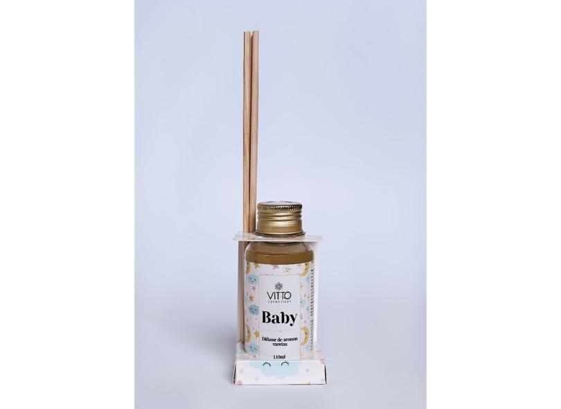 Vitto Cosméticos - Difusor De Aromas Com Varetas - Baby 110ml com o ...