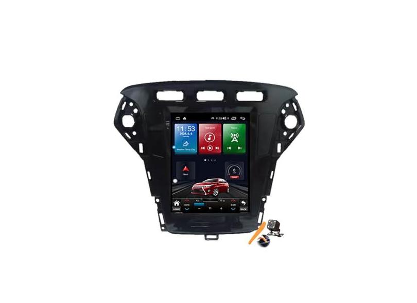 Ts7,YLOXFW Carro Stereo Android 14.0 Rádio para Mondeo MK4 2011-2013 ...