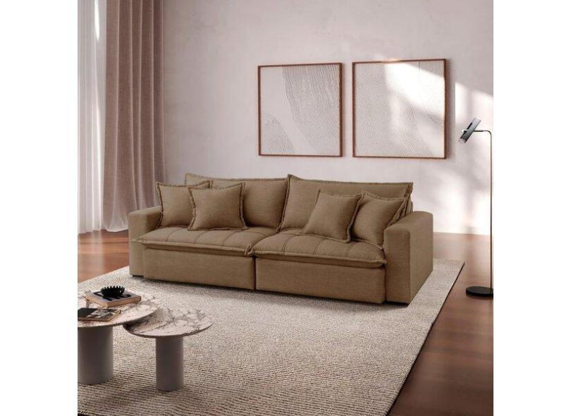 Sof Cama Jupiter 3 Lugares Retr til Reclin vel 2,30m Boucle em Promoção ...